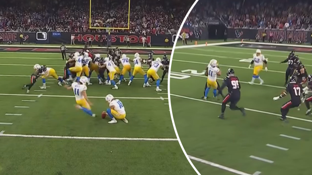 NFL playoffs 2025: Justin Herbert throws four interceptions, Cameron ...