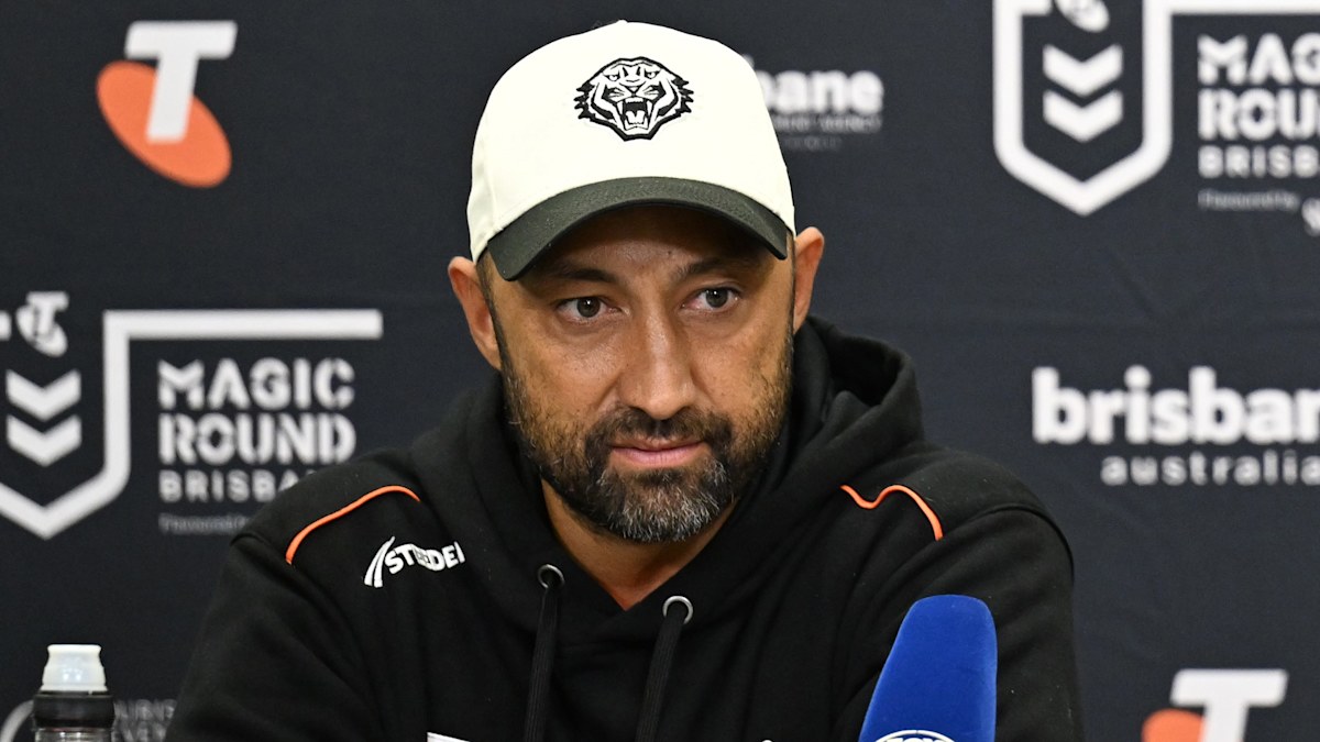 NRL news 2025 | Wests Tigers season, Benji Marshall press conference ...