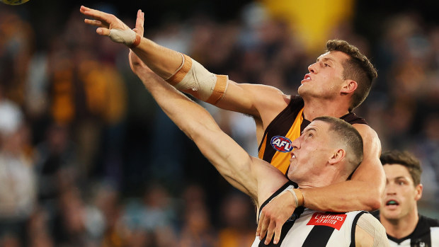 AFL News 2025: Nathan Brown calls Hawthorn ruckman Lloyd Meek the best ...