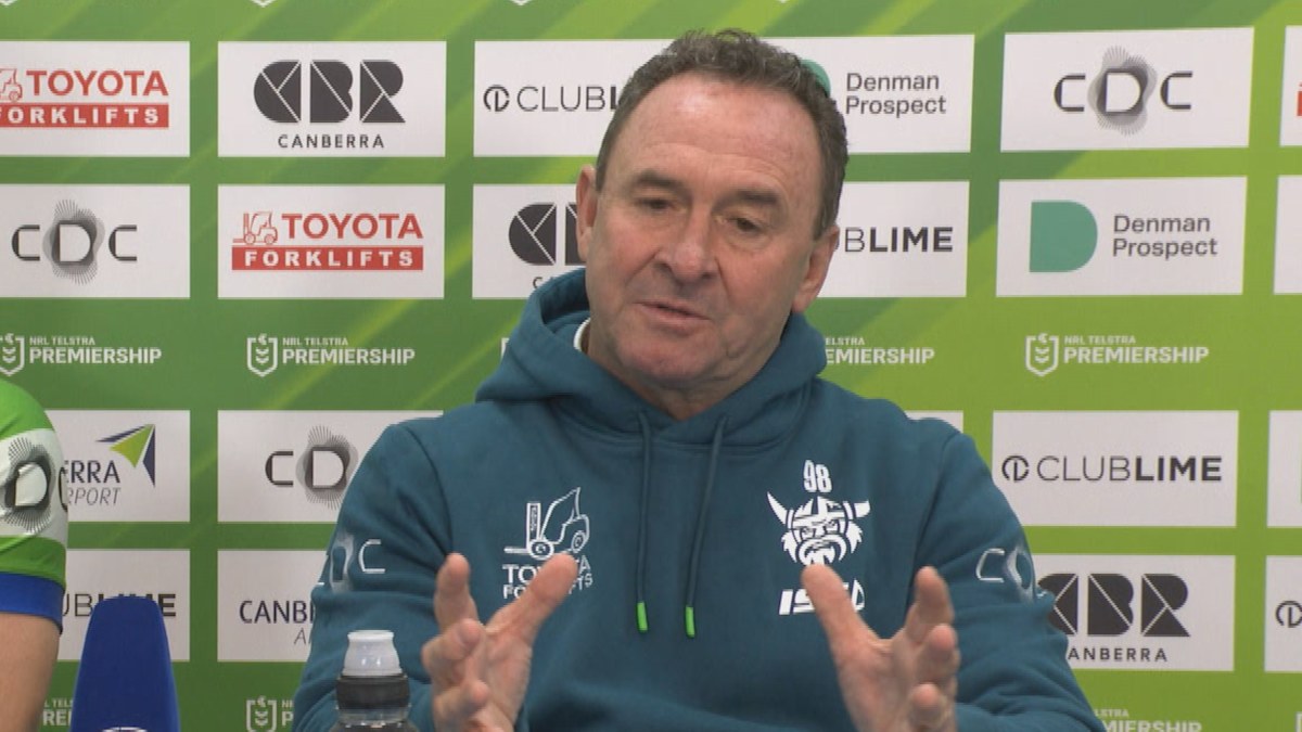 NRL news 2025 | Ricky Stuart press conference; Raiders vs Knights; Des ...