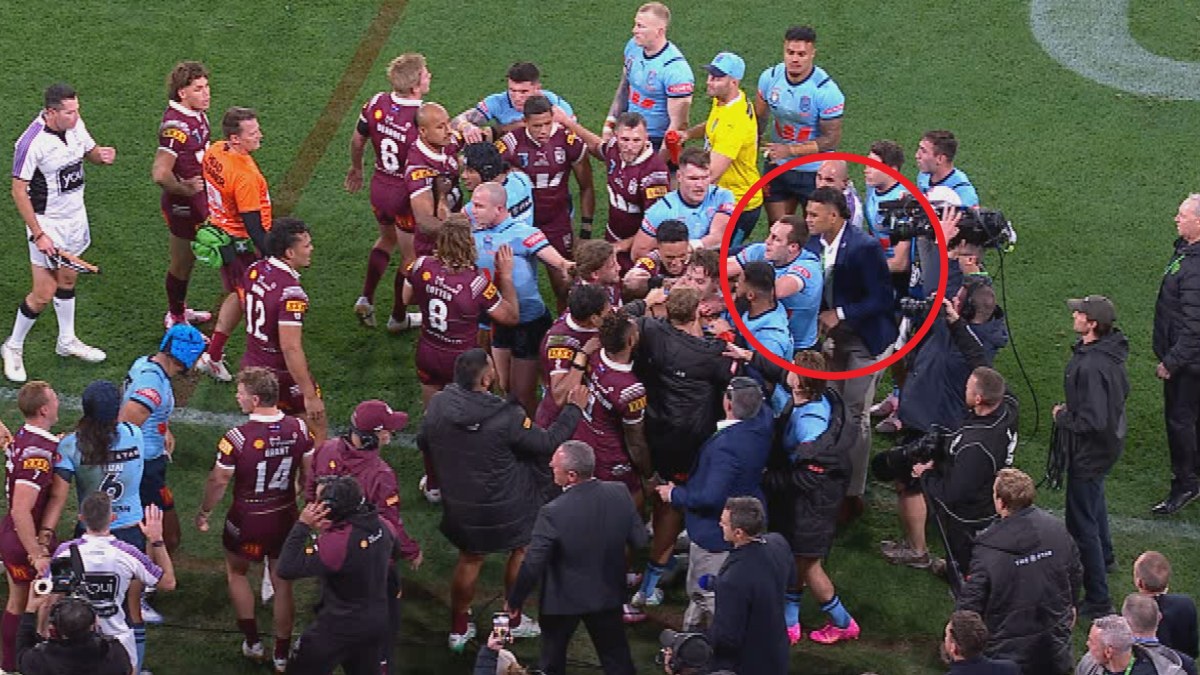 State of Origin 2024 | Haumole Olakau'atu evicted from Suncorp Stadium ...