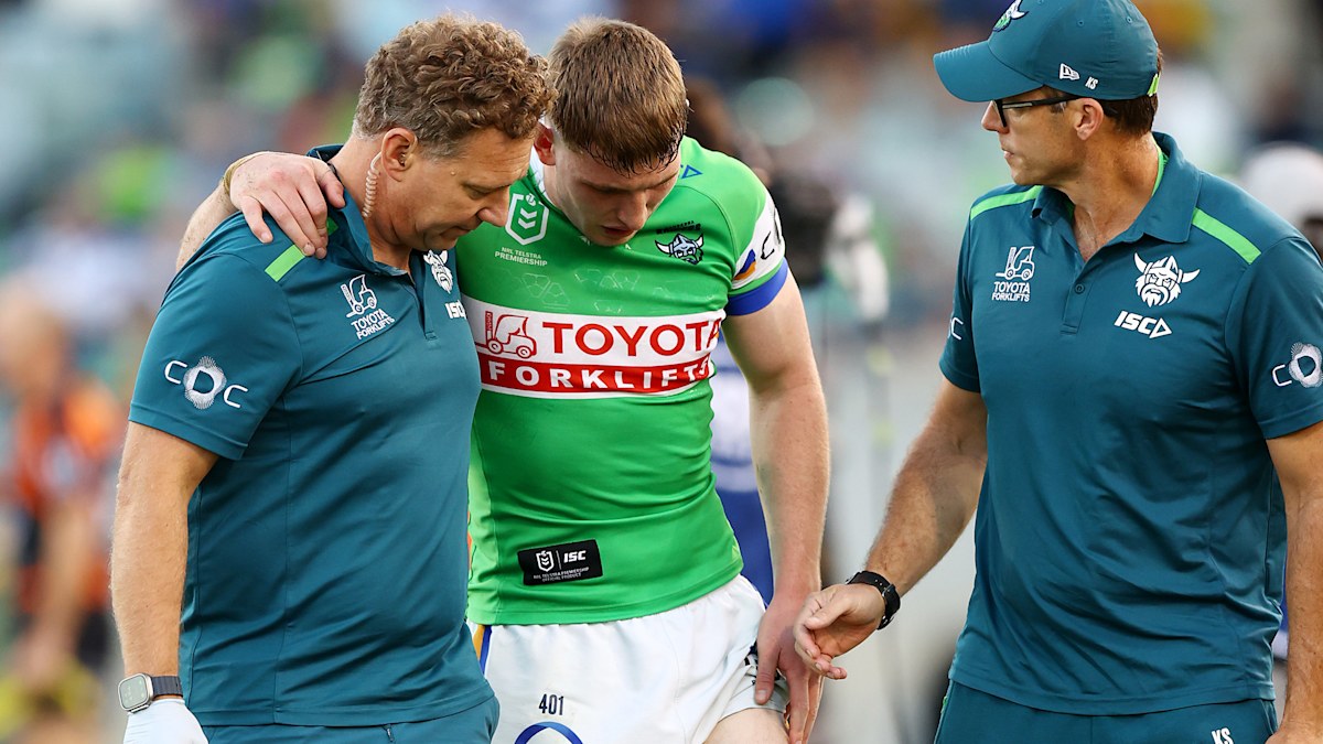 NRL news 2025: Canberra Raiders back-rower Matty Nicholson sidelined ...