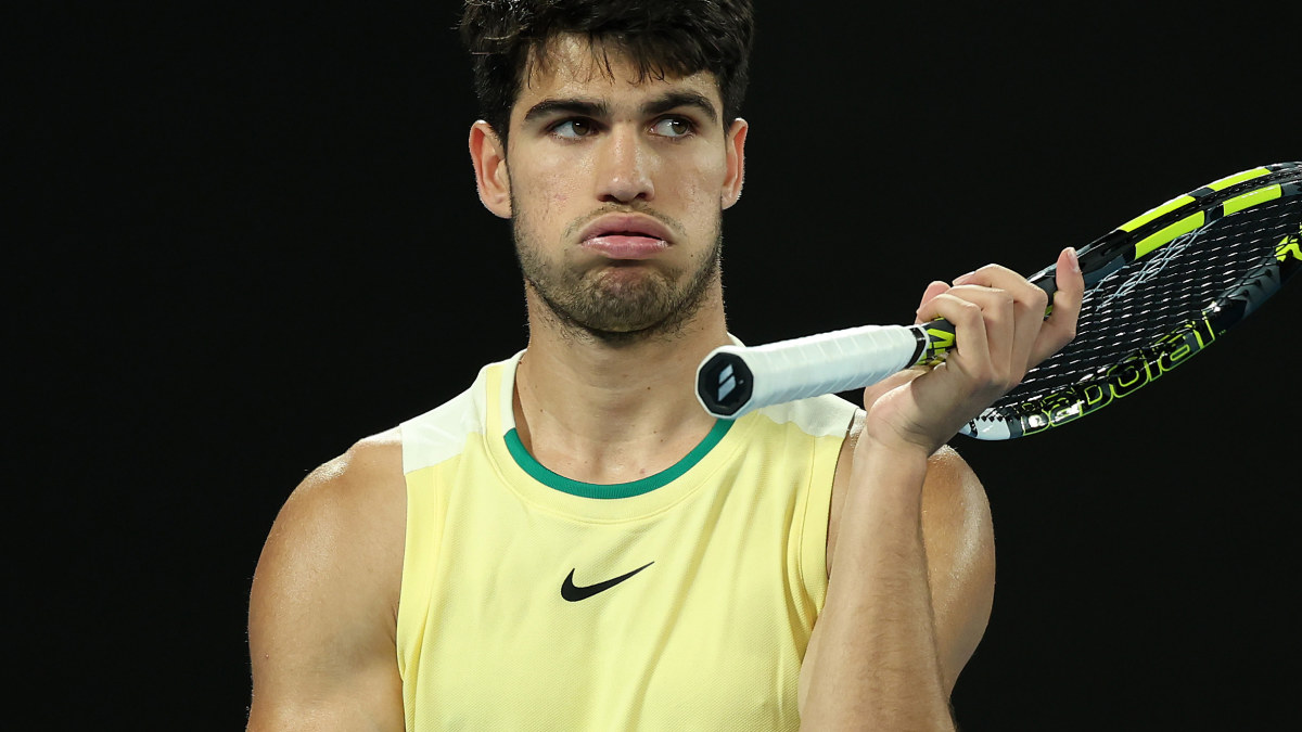 Australian Open 2024: 'Sad' Carlos Alcaraz looks on the bright side after shock defeat to ...
