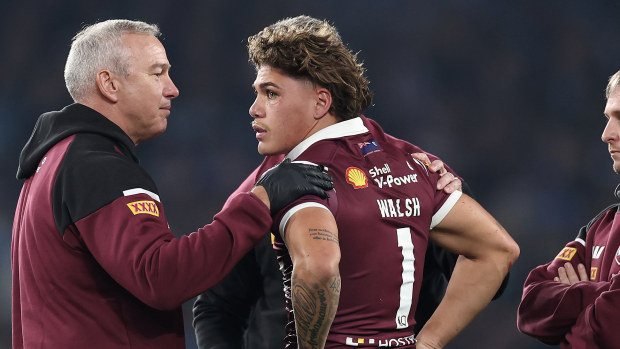 State of Origin 2024: Billy Slater admits concern over Reece Walsh ...