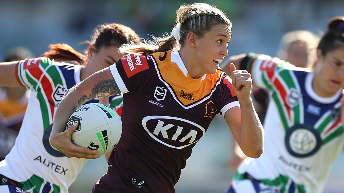 NRLW news 2022: Julia Robinson of Brisbane Broncos targetted by social ...