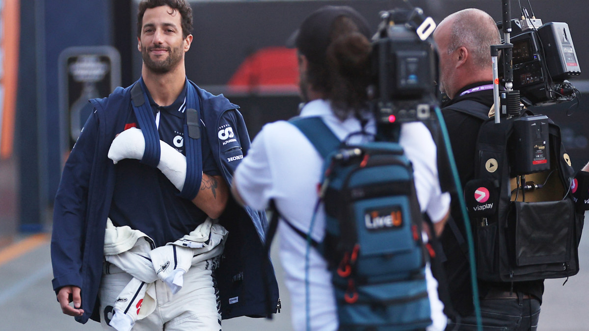 F1 news 2023: Daniel Ricciardo to miss Dutch GP after fracturing his ...