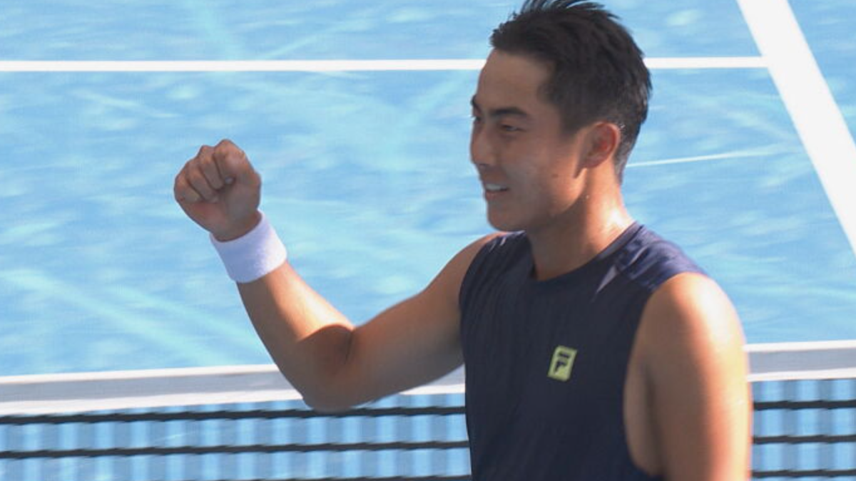 Adelaide International 2025 | Rinky Hijikata defeats David Goffin ...