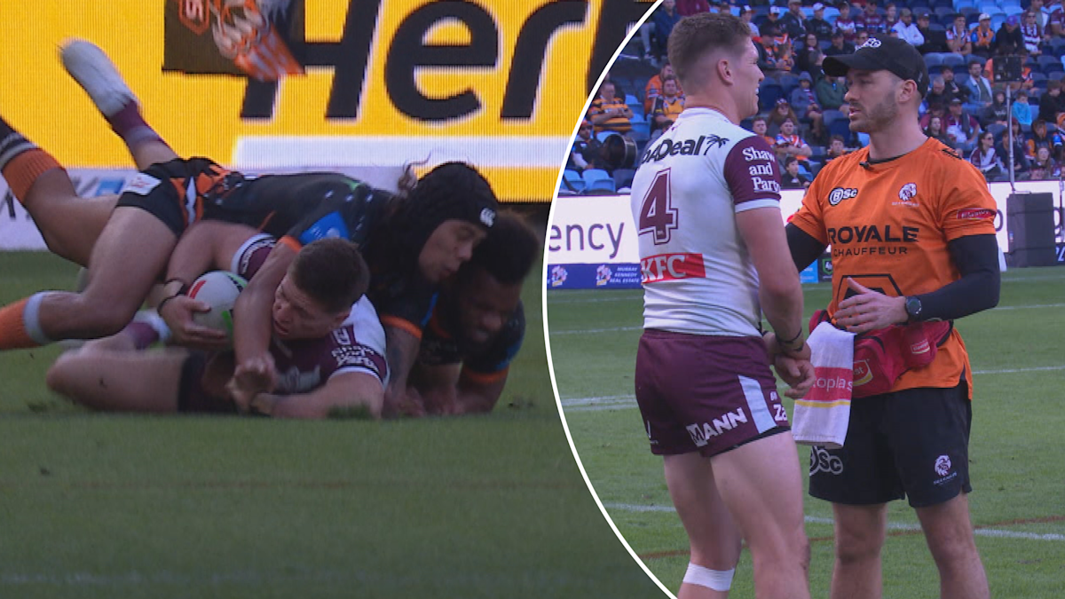 NRL news 2025: Reuben Garrick suffers shoulder injury; Manly Sea Eagles ...