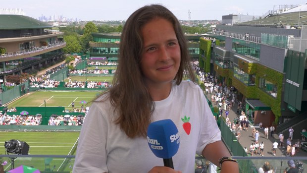 Wimbledon 2025: Daria Kasatkina first-round win, pre-match nerves, vomit
