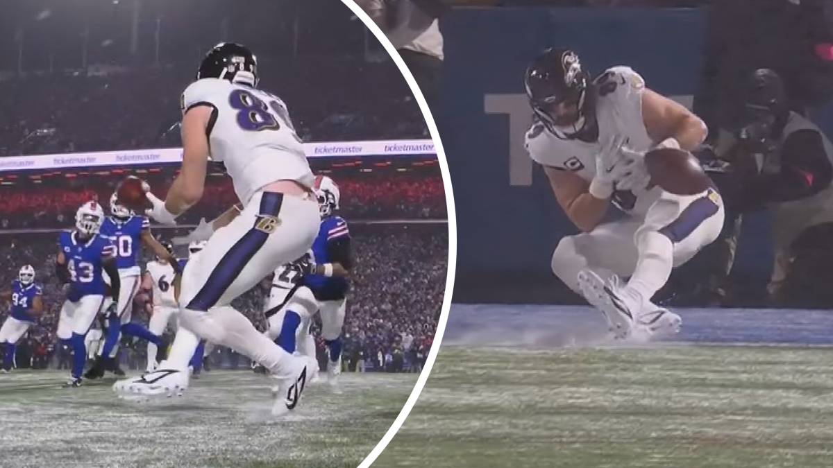 NFL playoffs 2025: Mark Andrews drops catch to hand Buffalo Bills ...