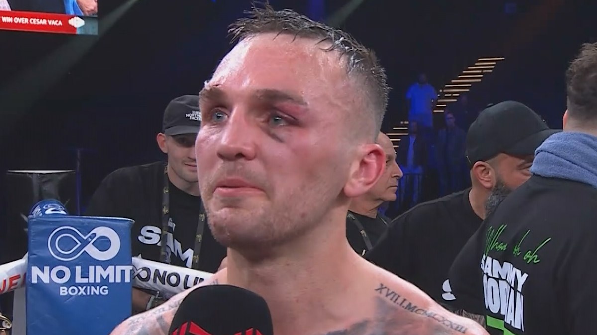 Sam Goodman vs Cesar Vaca Espinoza boxing fight 2025: Australian star ...