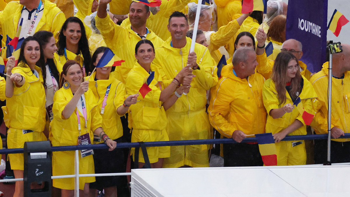 Paris Olympics 2024: Married couple makes history as Romania's flag ...