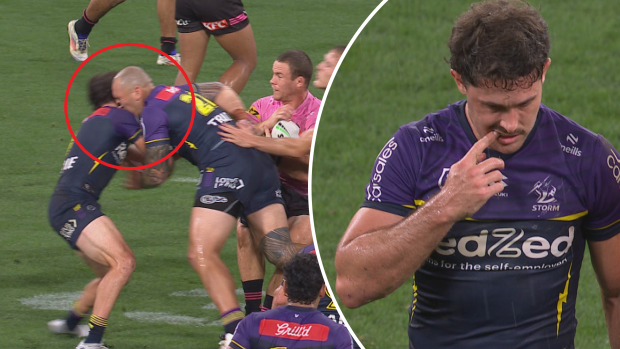 NRL news 2025: Nick Meaney suffers broken jaw as Storm earn revenge ...