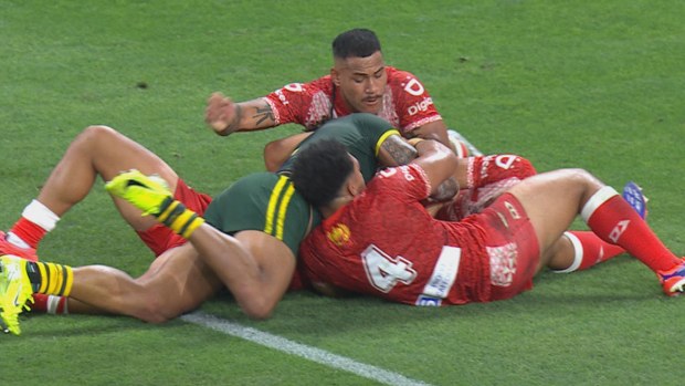 Pacific Championships 2024 scores: Kangaroos vs Tonga XIII results ...