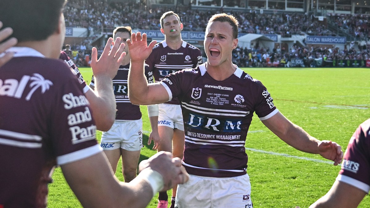 NRL news 2025: Manly Sea Eagles defeat Dolphins, Daly Cherry-Evans game ...
