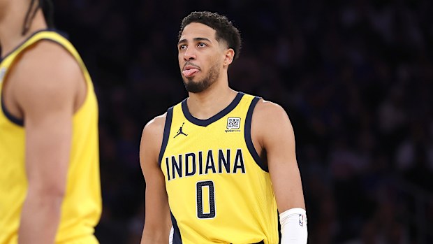 NBA news 2025: Tyrese Haliburton does choke signal as Indiana Pacers ...