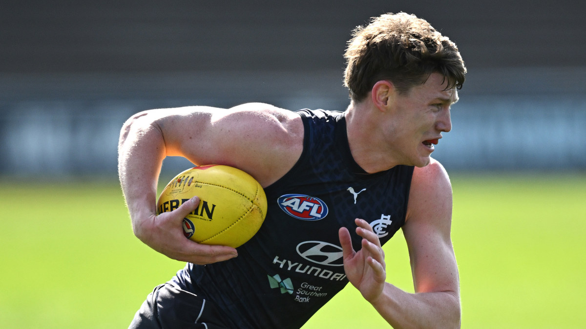 AFL News 2025: Sam Walsh hamstring injury reaction, George Hewett ...