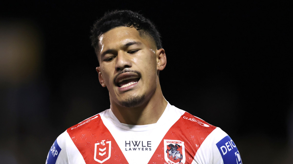 NRL news 2023: St George Illawarra Dragons star Junior Amone ...