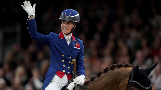 Paris Olympics 2024: Video shows dressage star Charlotte Dujardin ...
