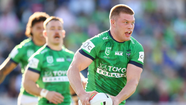 NRL news 2025: Matty Nicholson adjusts to Canberra Raiders after Super ...