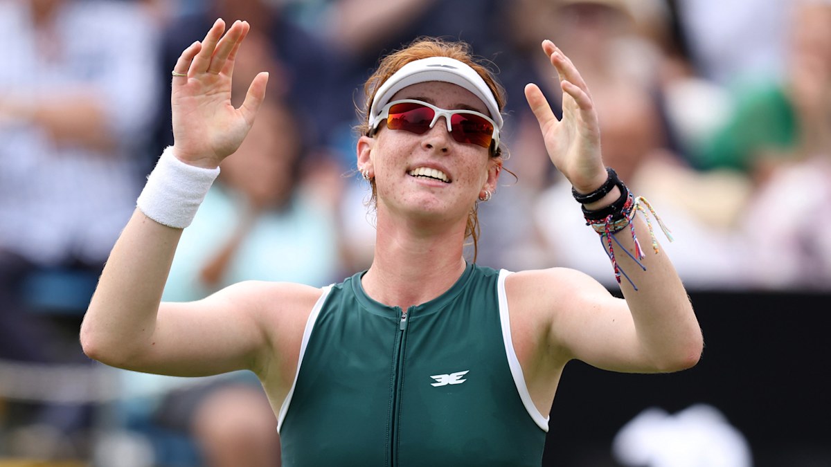 Tennis news 2025 Eastbourne Open final results: Maya Joint wins ...