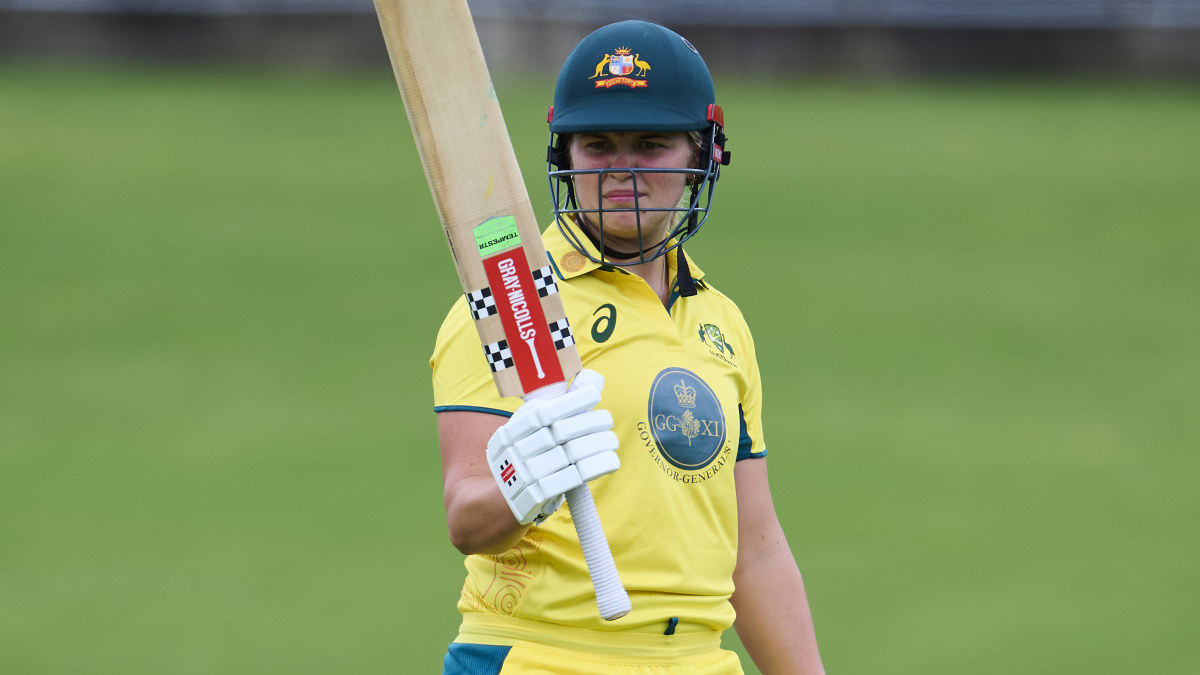 Cricket news 2025: Australian opener Georgia Voll scores half-century ...