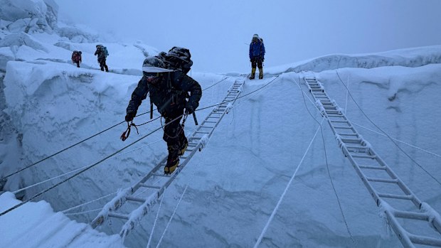 Mount Everest sees historic summit rush amid clear weather conditions ...