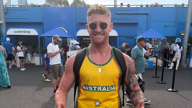 Australian Open 2026: News, James Bray superfan kicked out of Alex de ...