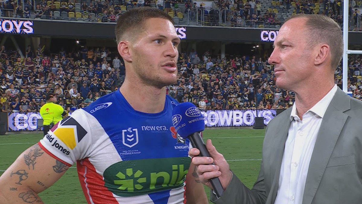 NRL news 2024: Kalyn Ponga interview after bombed try; Cowboys vs ...