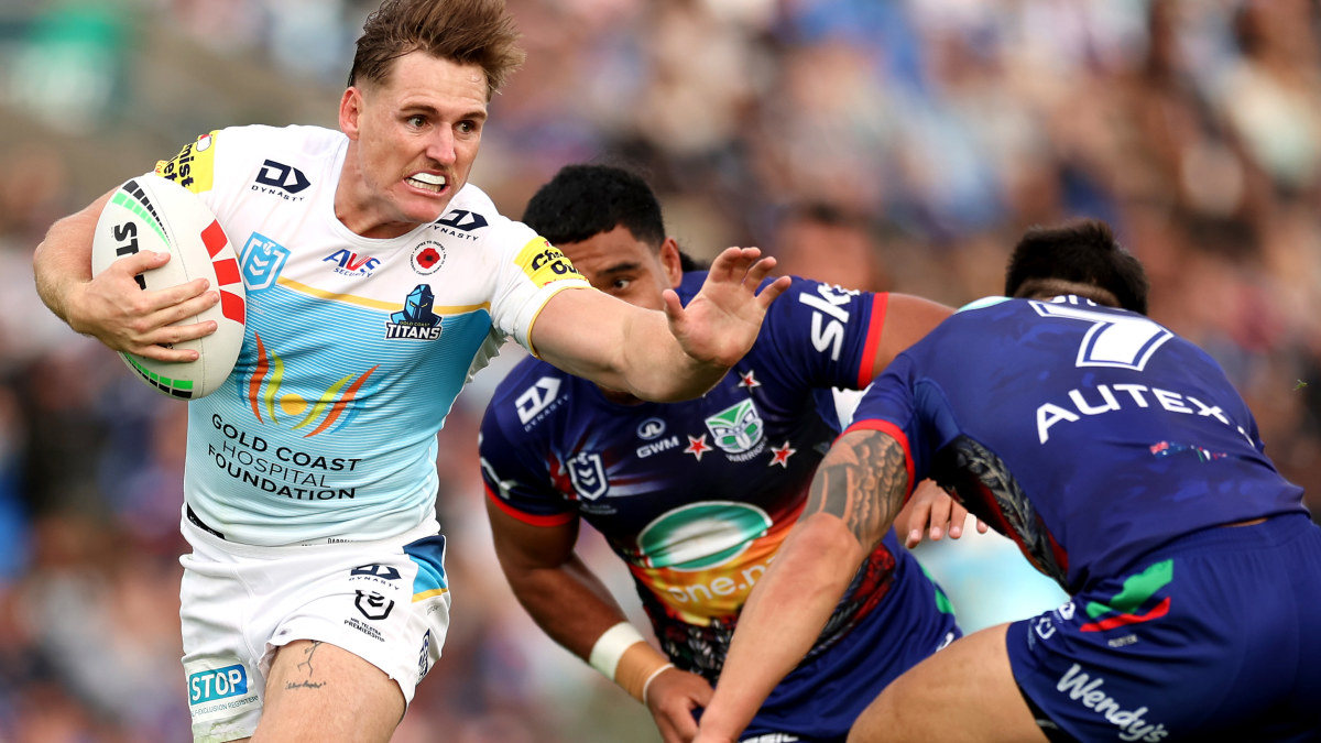 NRL news 2024, AJ Brimson signs Gold Coast Titans contract extension to ...