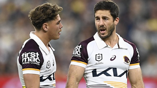 Reece Walsh and Ben Hunt. Getty