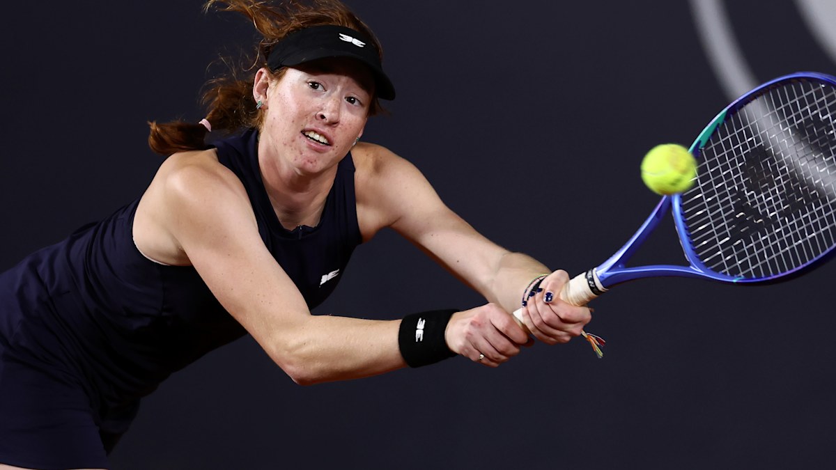 Tennis news 2025: Australia's Maya Joint makes first WTA final after ...