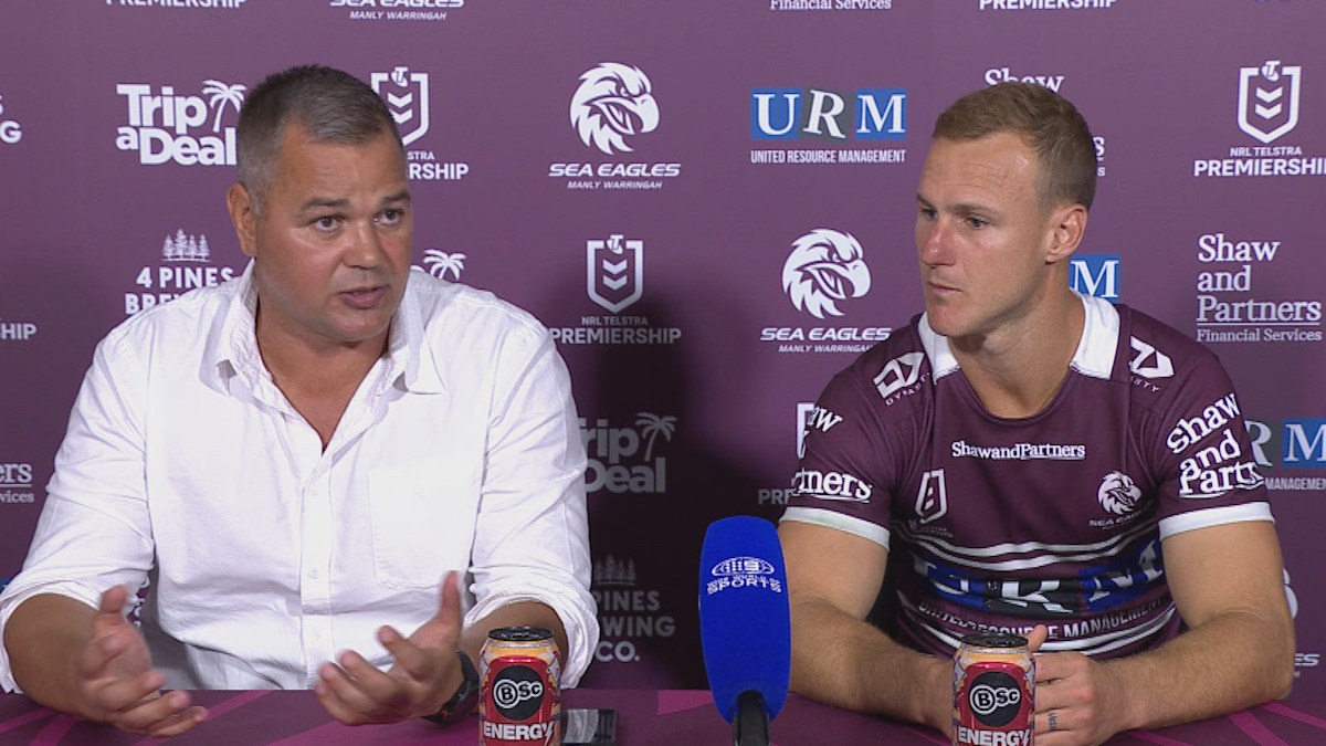 NRL news 2025 | Anthony Seibold press conference; Manly Sea Eagles ...