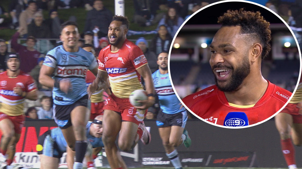 NRL news 2024: Hamiso Tabuai-Fidow try against Cronulla Sharks; Post ...