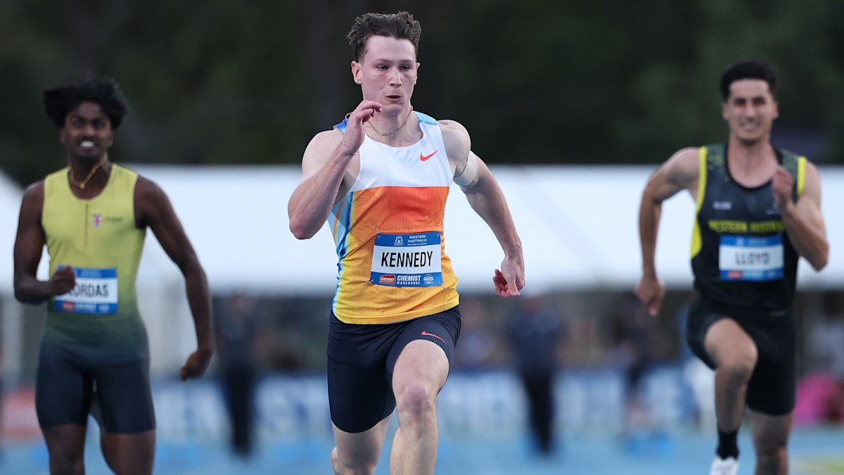 Australian athletics championships 2025: Lachlan Kennedy pours fuel on ...