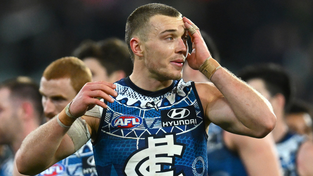AFL news 2023: Patrick Cripps, Sam Docherty criticised for staying in ...