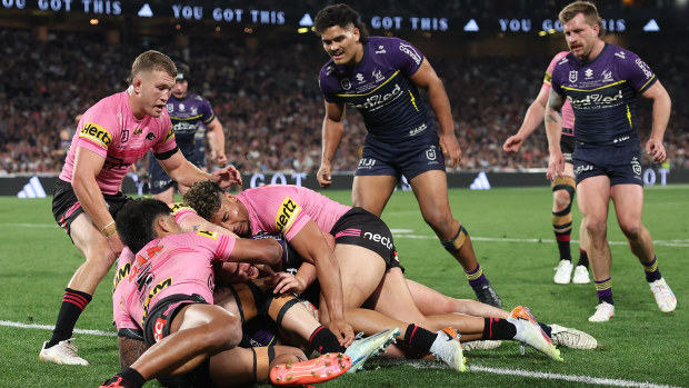 NRL Grand Final 2024: Melbourne Storm centre Jack Howarth denied try ...