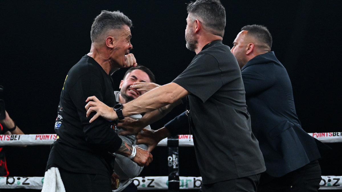 Boxing news 2024: Michael Zerafa explains what led to wild scenes ...