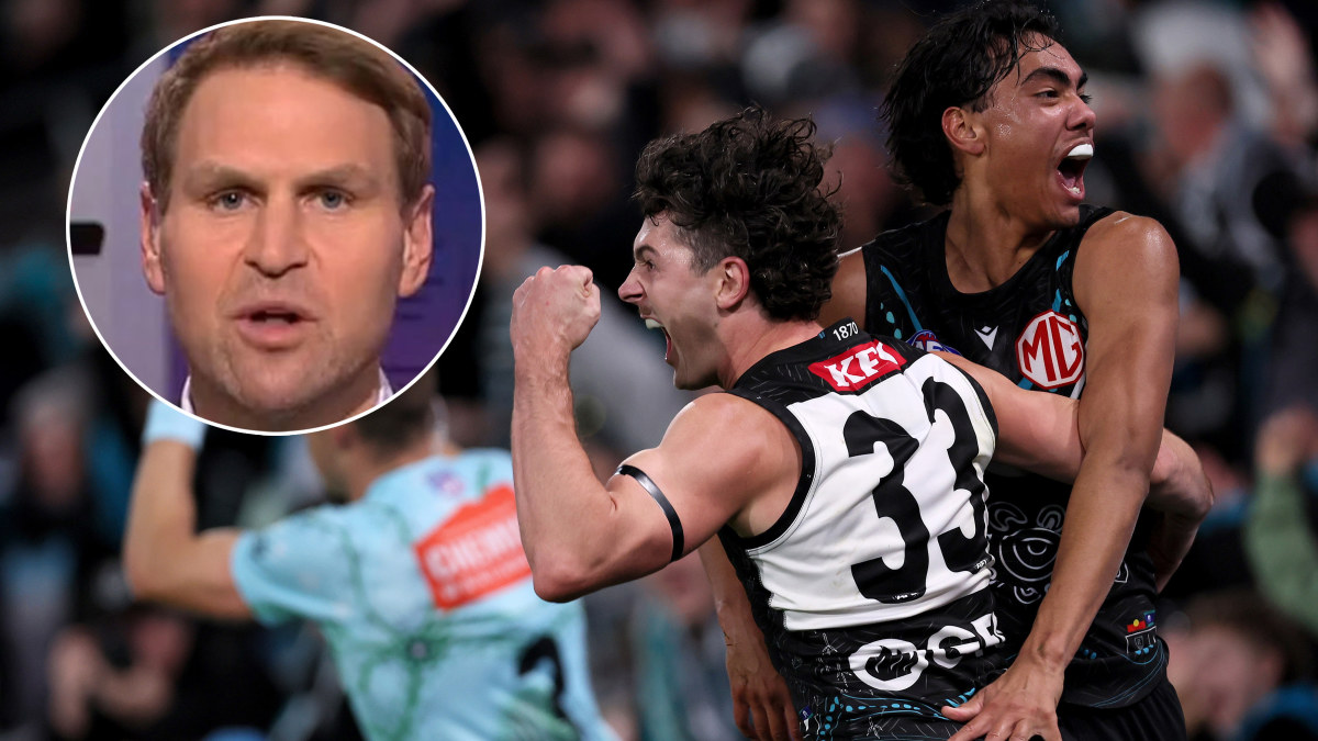 AFL News 2024: Port Adelaide one point win over Hawthorn, Adelaide Oval ...
