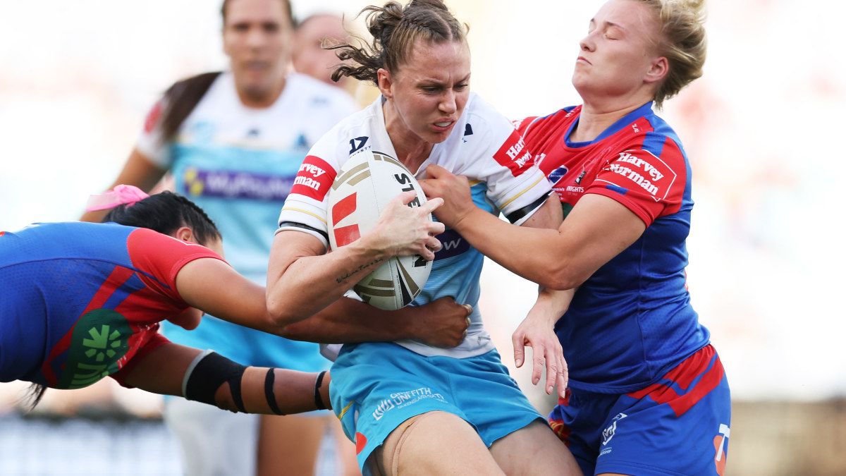 NRLW news 2024, Gold Coast Titans veteran Karina Brown racing clock for ...