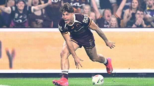 NRL news 2025: Brisbane Broncos beat Melbourne Storm as Reece Walsh ...