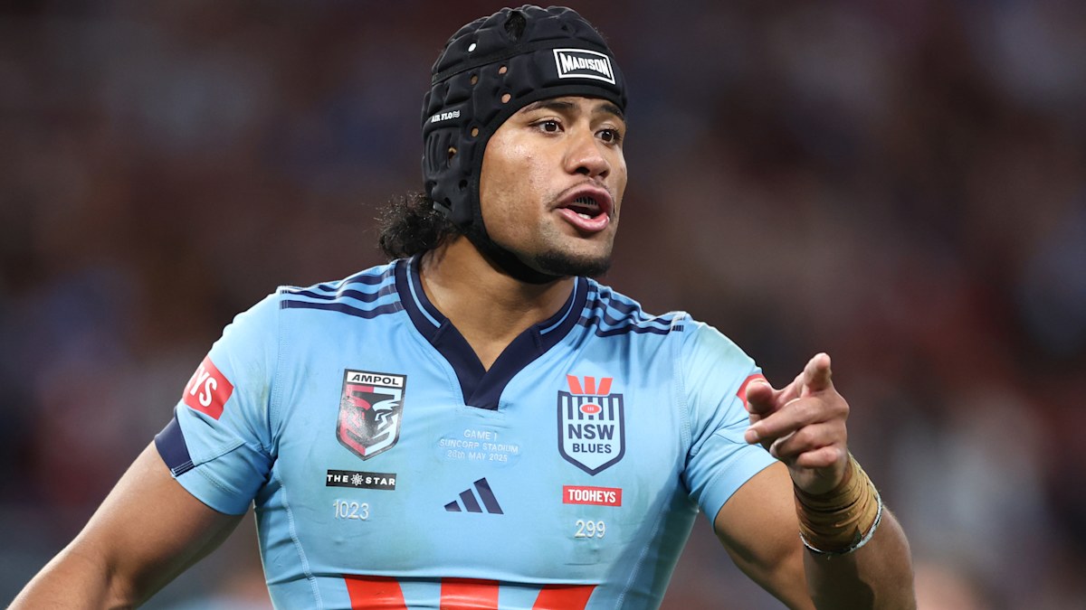 State of Origin 2025: NSW Blues coach Laurie Daley on Payne Haas, Stephen Crichton; How duo ...
