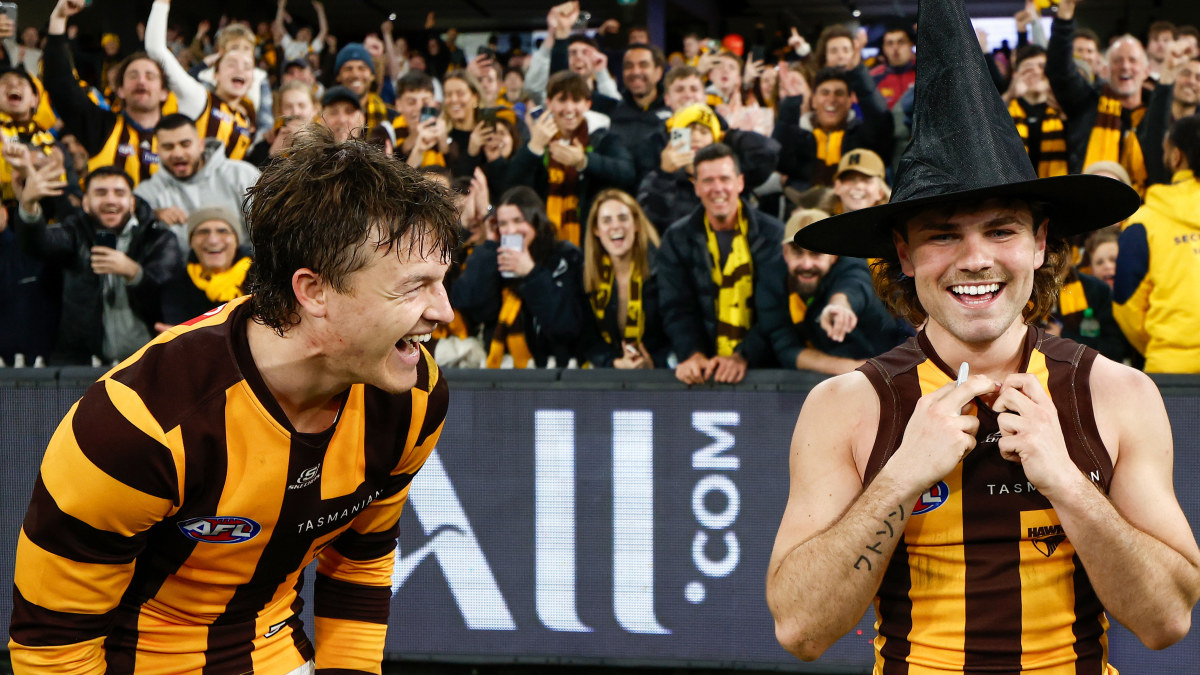 AFL News 2024: Hawthorn defeat Western Bulldogs elimination final, Sam Mitchell comments, youth ...