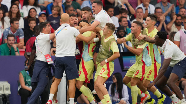 Paris Olympics 2024: Spain snatches extra time gold in 5-3 win against ...