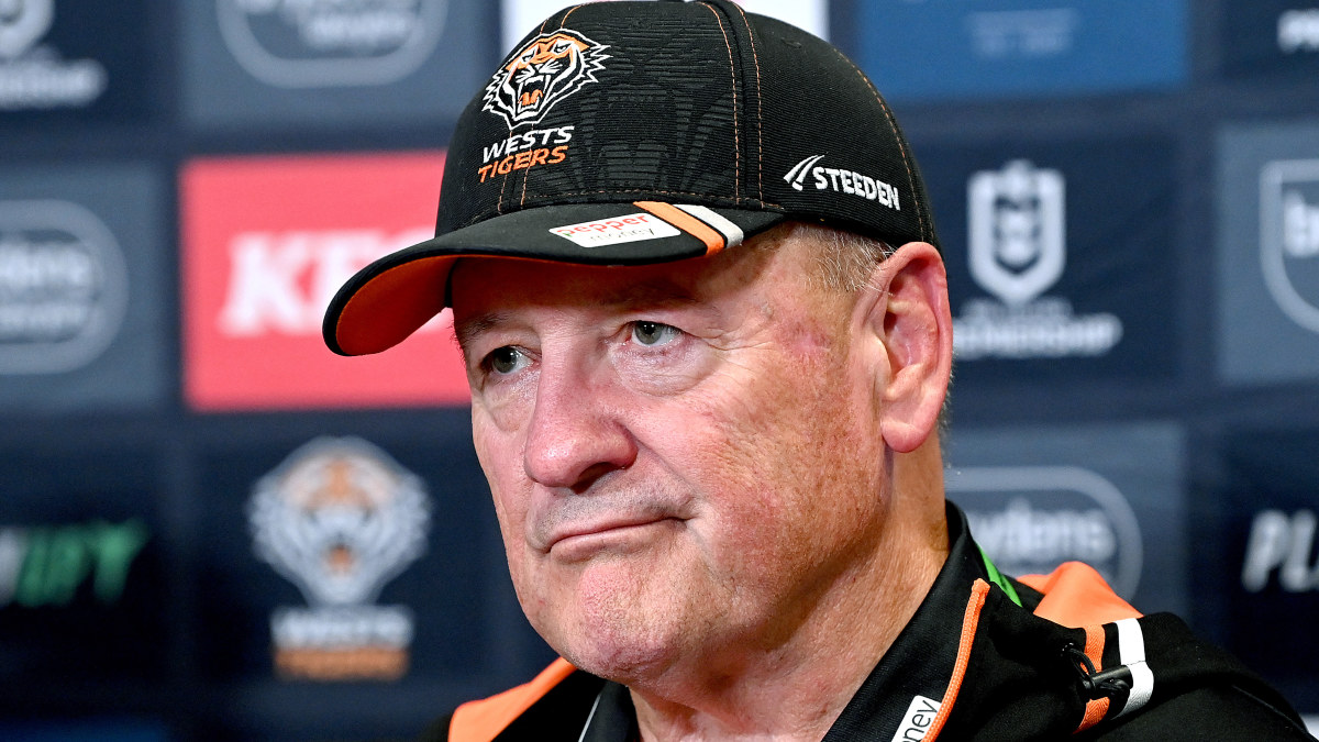 NRL news 2023 | Wests Tigers coach Tim Sheens addresses Luke Brooks ...