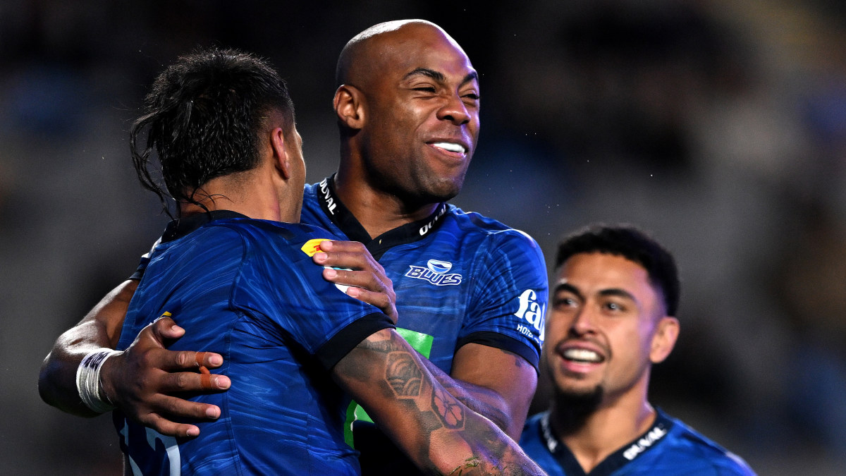 Super Rugby Pacific news | Mark Telea scores four tries in Blues v ...