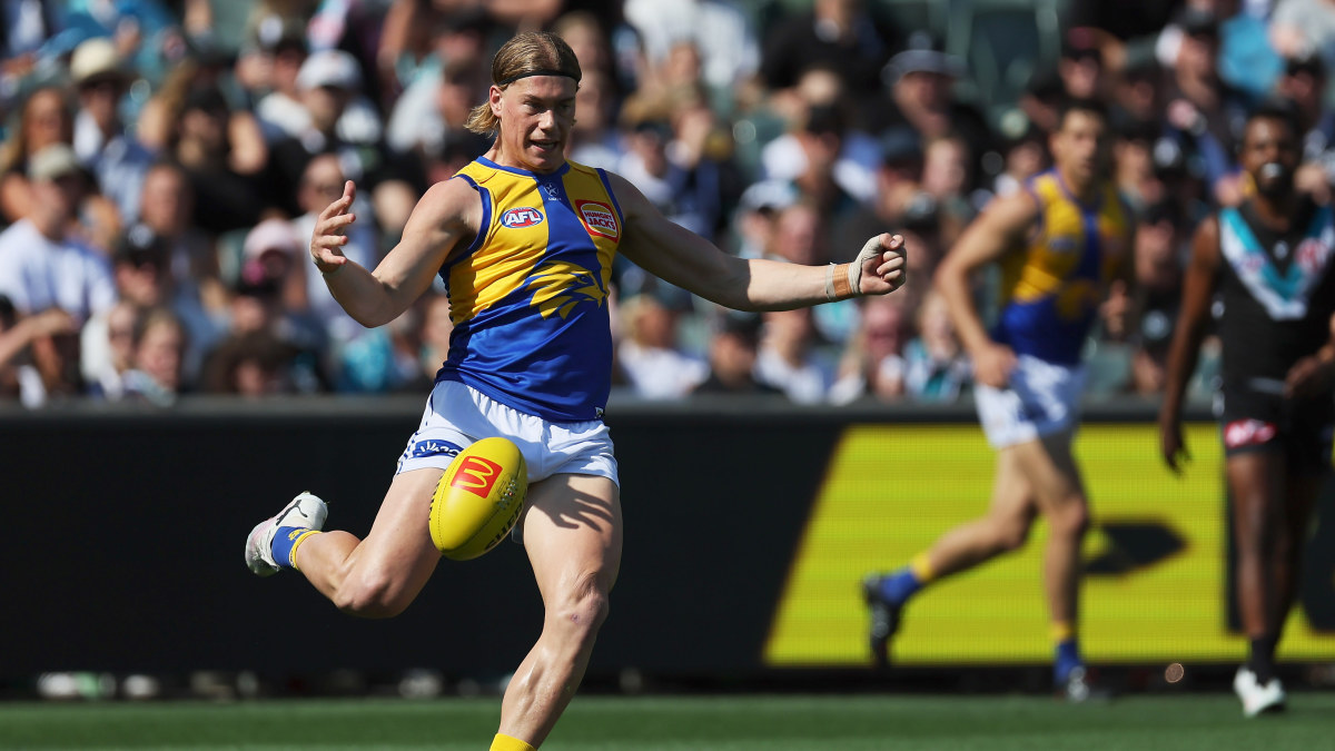 AFL News 2024: Harley Reid West Coast Eagles debut, Port Adelaide, AFL ...