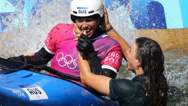 Paris Olympics 2024: Women's kayak cross results; Noemie Fox claims ...