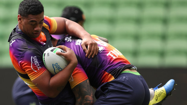 NRL Grand Final 2024: Nelson Asofa-Solomona 'putting his arms around ...