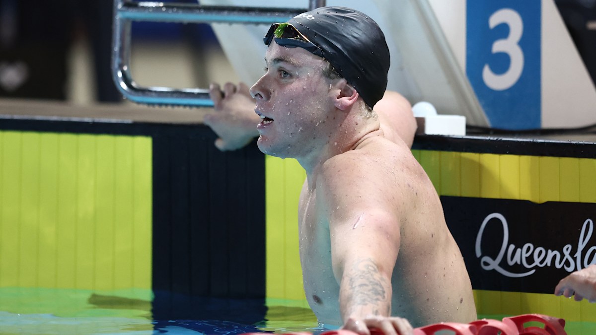 Australian Open swimming 2026: Sam Short dominates men's 400m freestyle ...